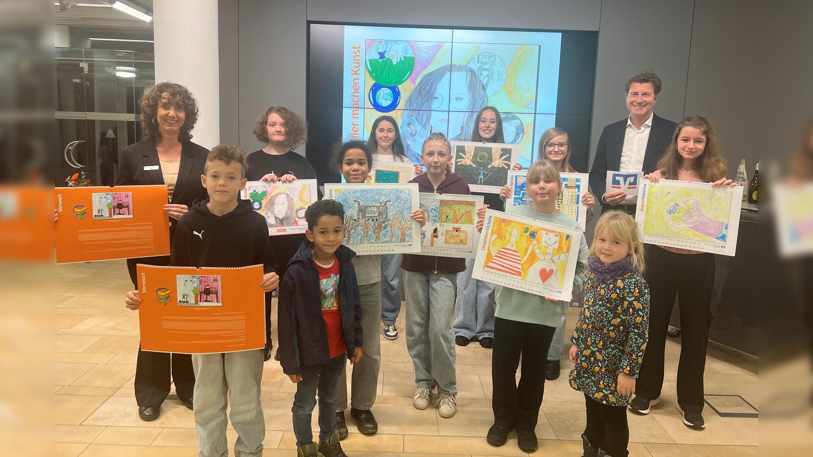 Der Jugendmalkalender 2026 ist da | Wochenanzeiger