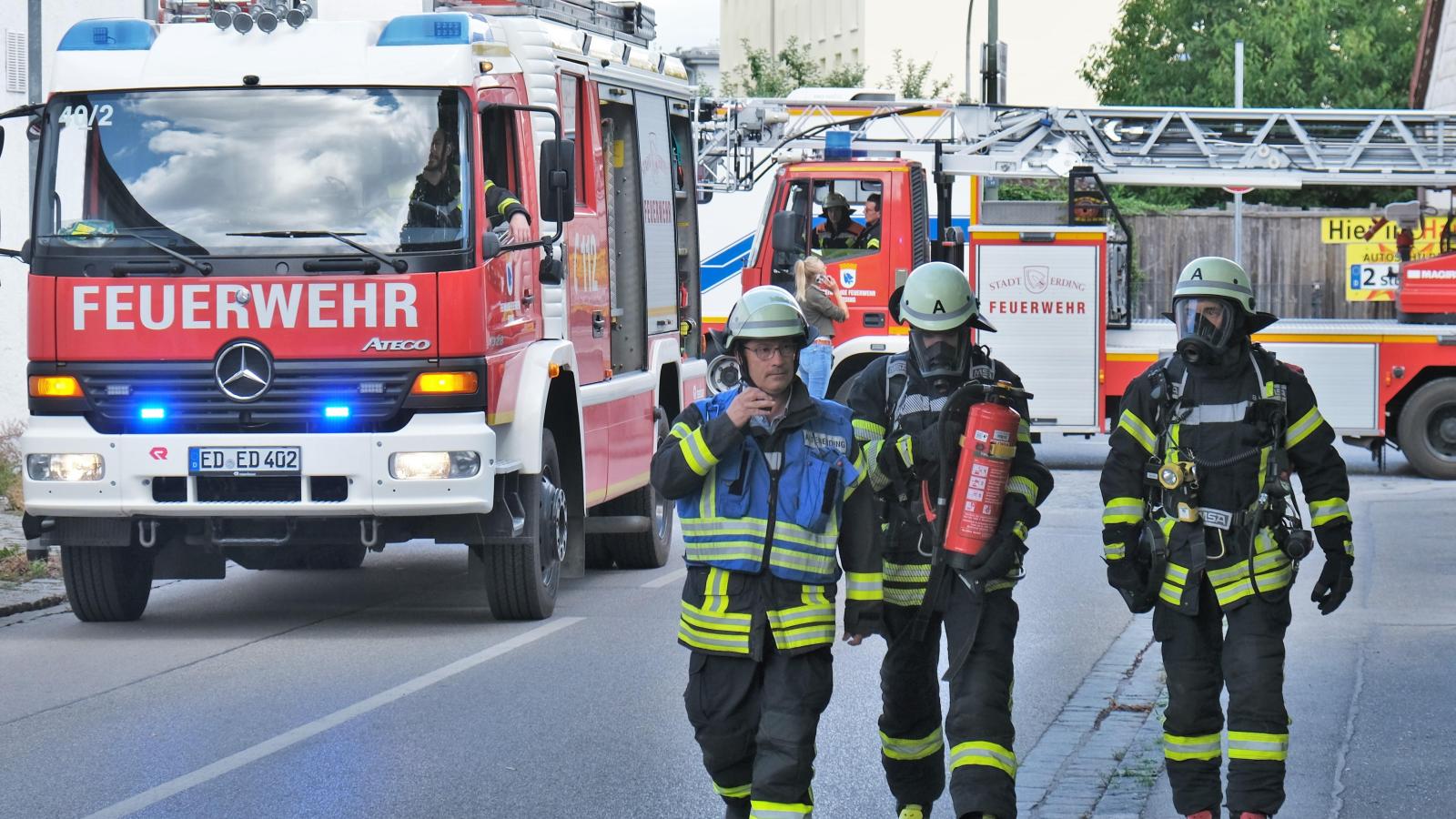 Rauchende Kupplung löst Brandalarm im Landratsamt aus | Wochenanzeiger