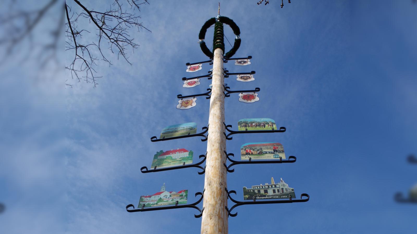 Am 1. Mai laden die Laimer Maibaumfreunde ab 11 Uhr zum Maifest am ...